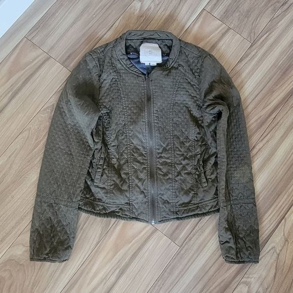 Anthropologie | Jackets & Coats | Anthro Hei Heiquilted Bomber Jacket Inarmy Green | Poshmark